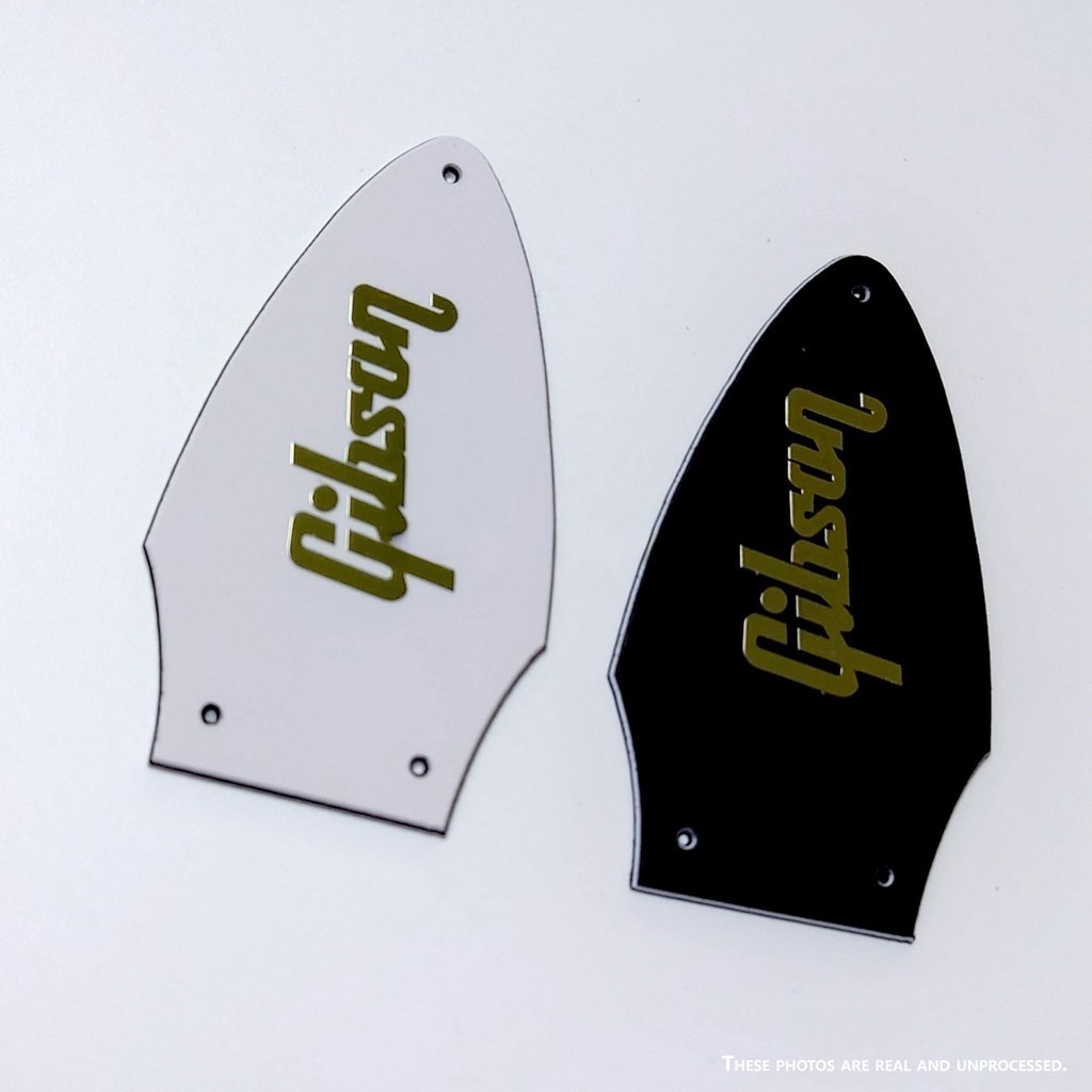Fits Flying V Truss Rod Cover+Gold Decal Guitar pickguard Guitar ...
