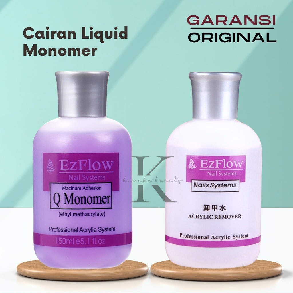 Acrylic Liquid Liquid Monomer Powder Acrylic Nail EZ Flow | Shopee ...