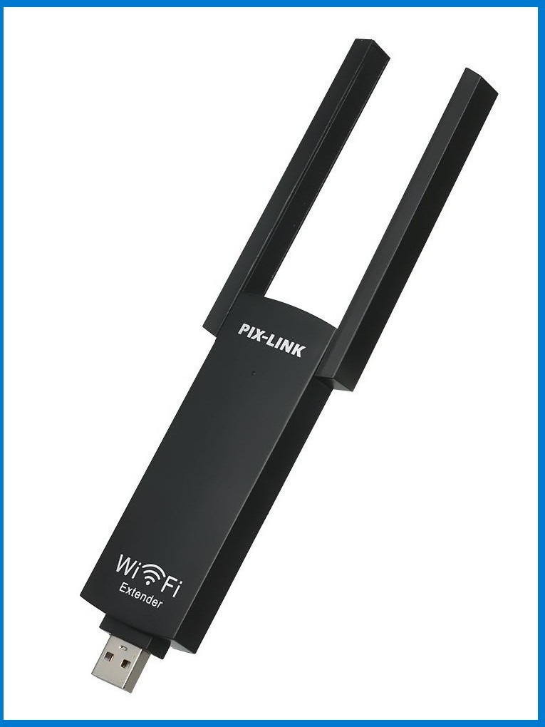 FLM PIX-LINK USB Wi-Fi Range Extender Wireless Wifi Repeater Dual ...