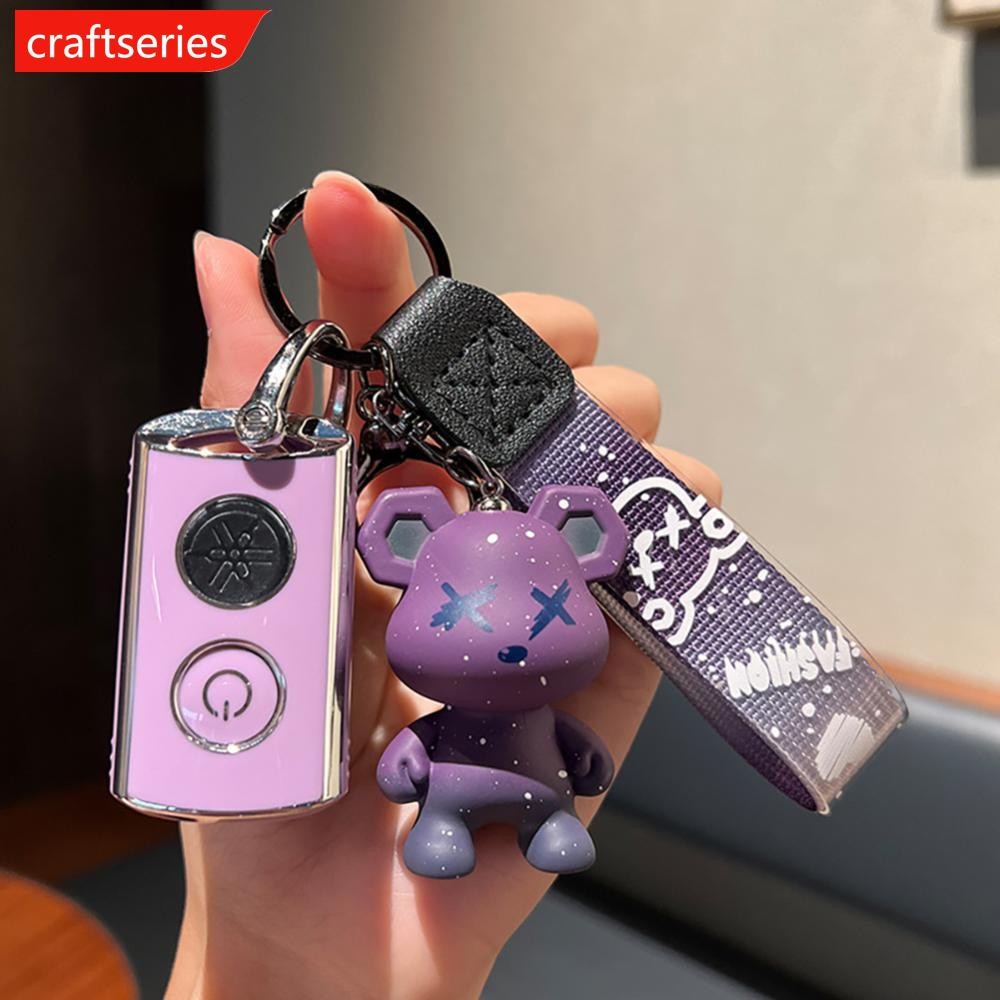 CRAFTSERIES Motorcycle Remote Key Shell Fob Case Cover Key Protector ...