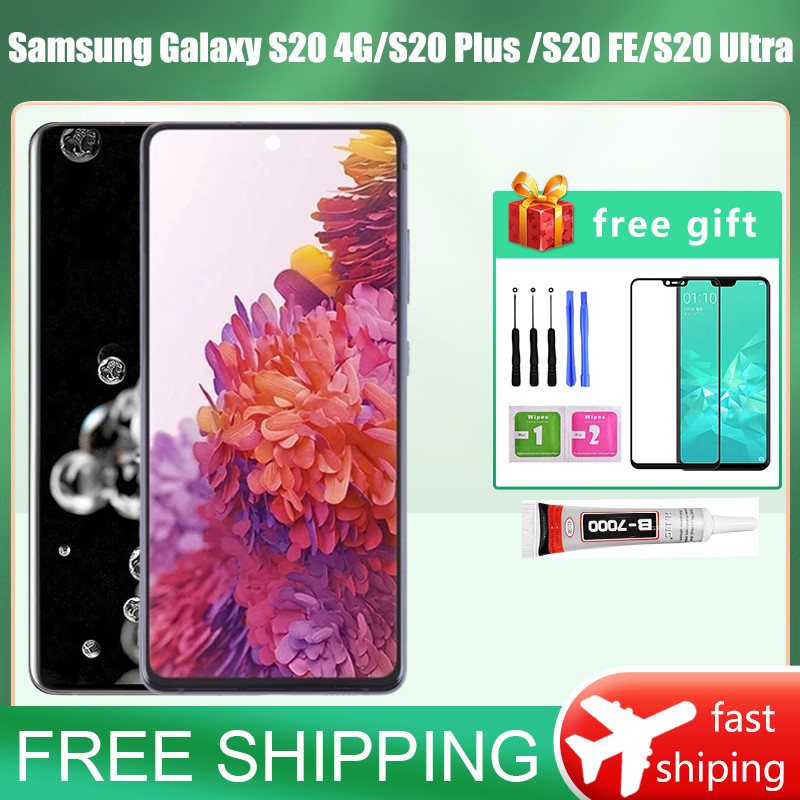 OLED TFT Samsung Galaxy S20 4G S20+ Plus 4G 5G S20 FE 4G 5G S20 Ultra 4G 5G LCD Display Touch ...