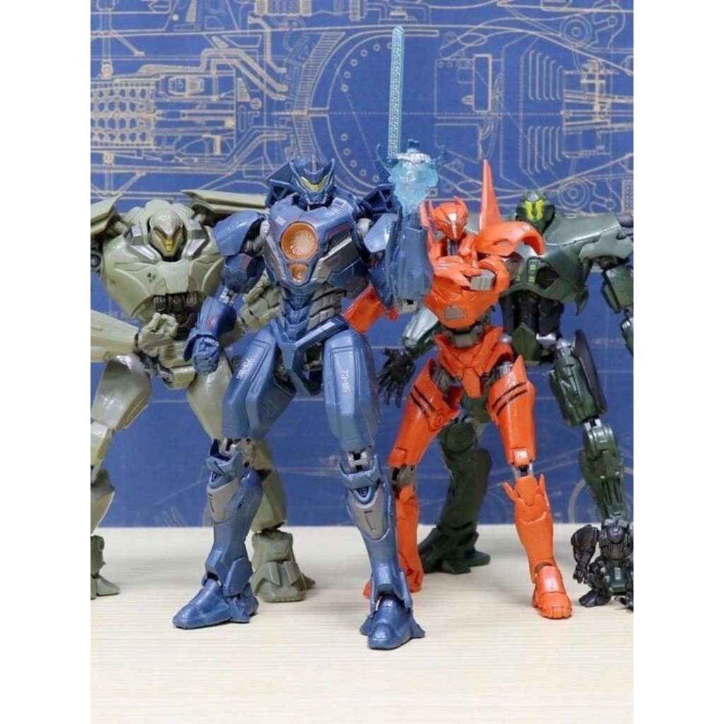 Pacific Rim 2 Mecha Model Revenge Wanderer Figure Saber Athena Obsidian ...