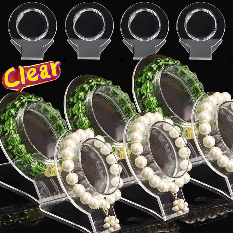 Multipurpose Circular Stable Transparent Acrylic Bracelet Display Rack ...