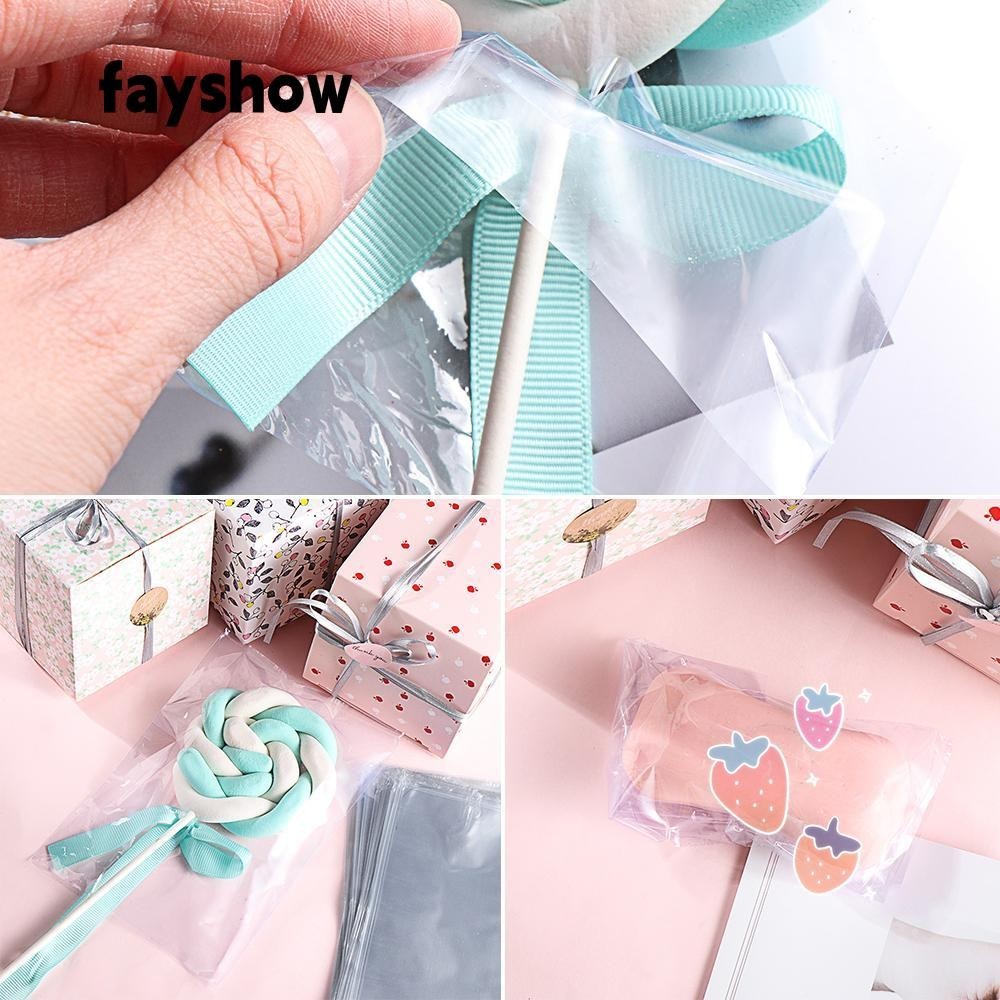 FAY 100pcs Clear Heat Sealing Film Shoe Seal Baskets Wrapping Shrink ...