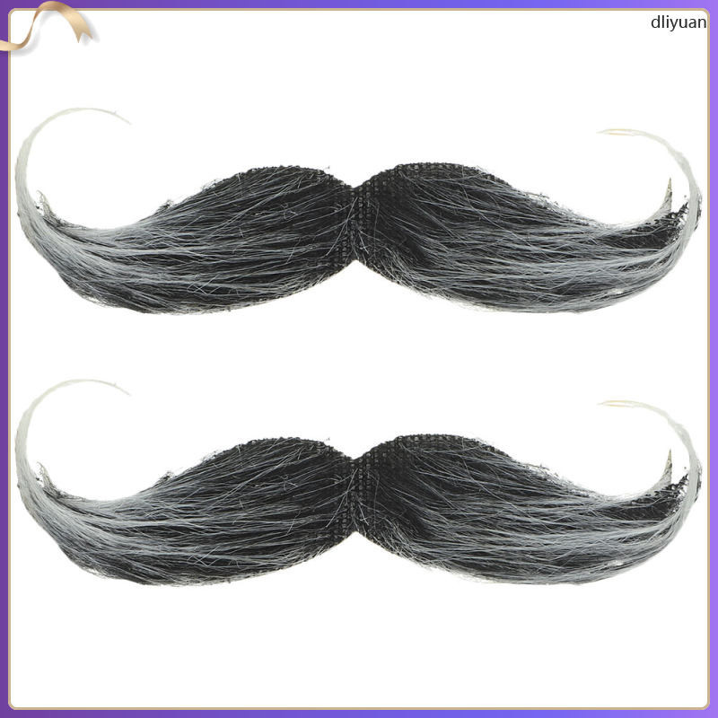 2 Pcs Facial Moisturizer Fake Eyelashes Realistic Beard Simulation ...