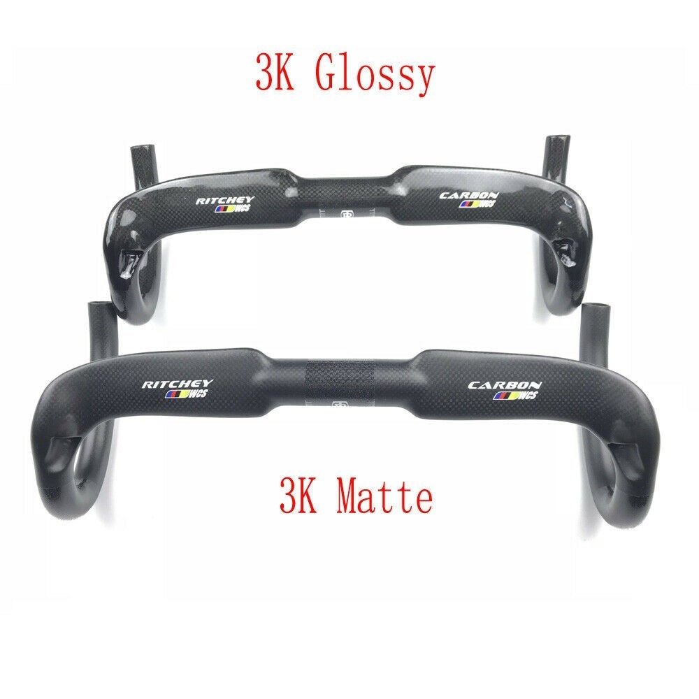 Ritchey WCS 3K Matte/Glossy Full Carbon Road Bicycle Handlebar Drop ...