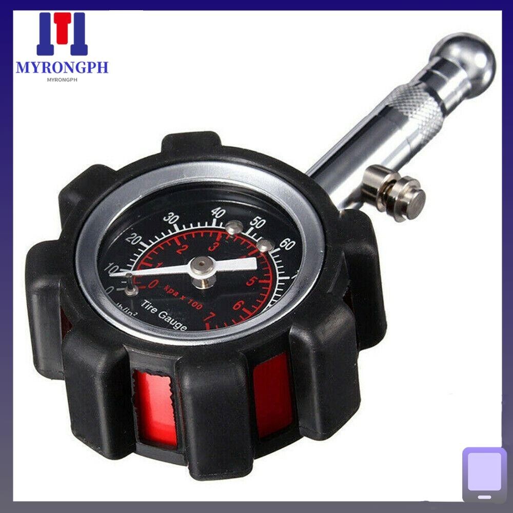 MYRONGPH Tire Pressure Gauge, 100 PSI Heavy Duty Car Air Pressure Tyre ...