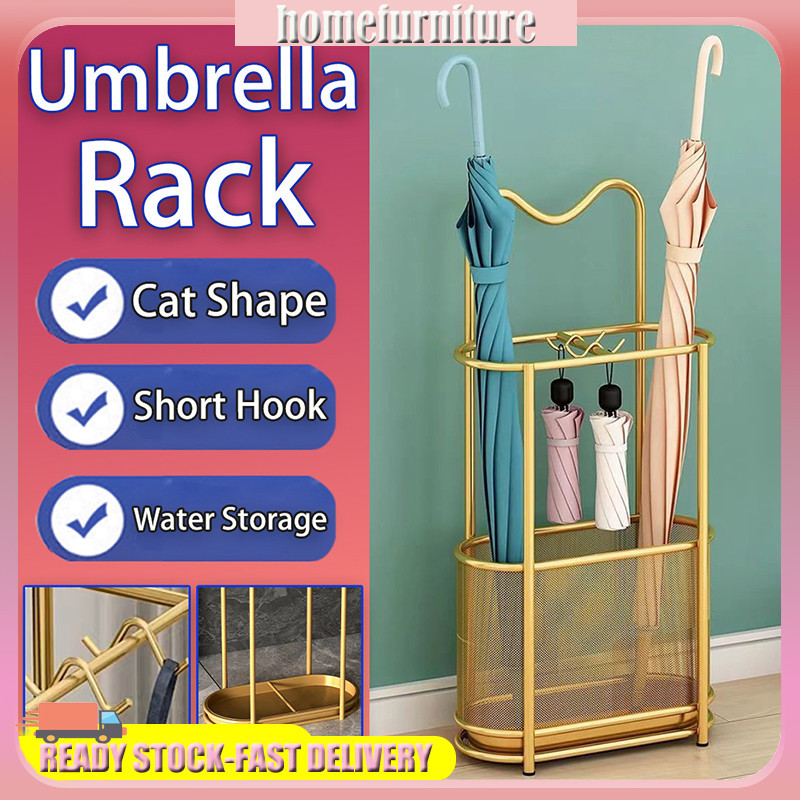 Nordic Umbrella Bucket Metal Umbrella Holder Cute Storage Box Front ...