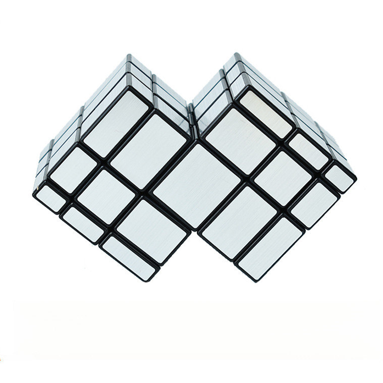 One-Piece Cube Two-Piece Mirror Layered High Difficulty Diy Shaped Cube ...
