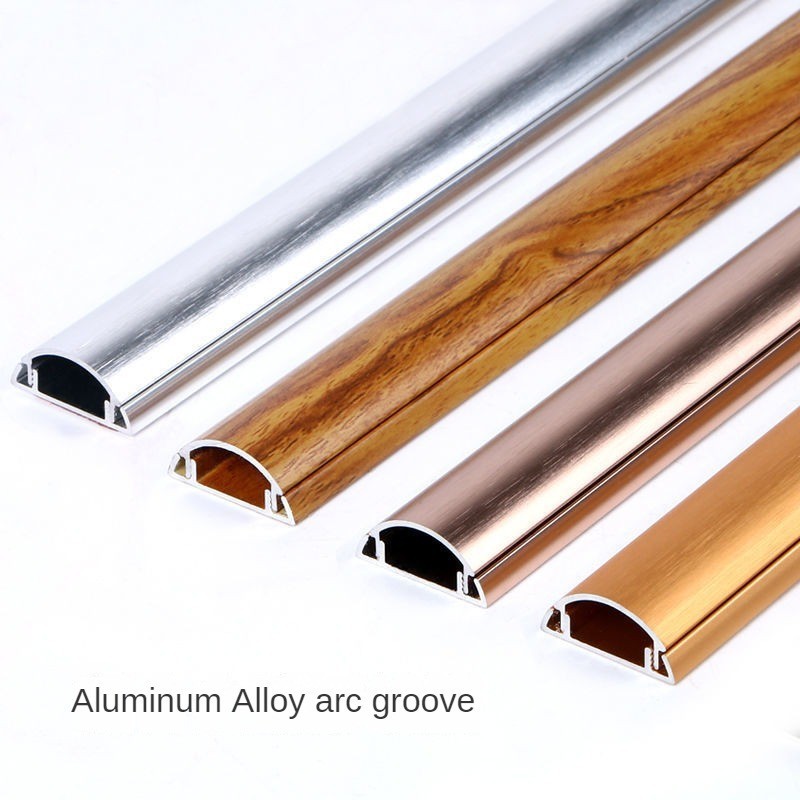 Aluminum Alloy Trunking Ground Arc Trunking Anti-Stepping Surface ...