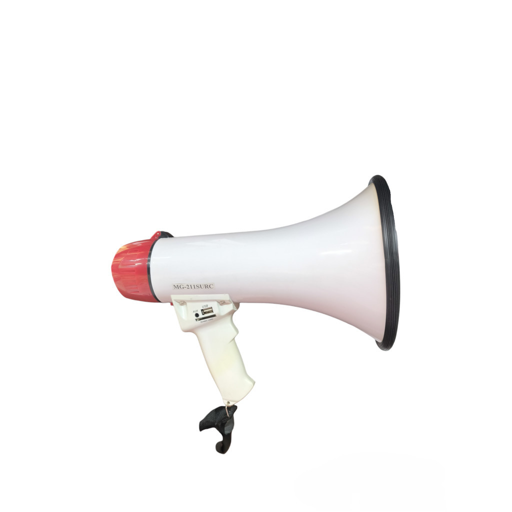 American Magic Megaphone with USB, SD Card 6pcs Size D 250W 20 Meters ...