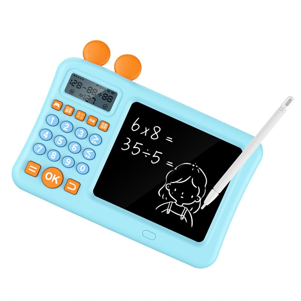 Rubycode Kids Calculator with Notepad Voice Prompts Writing Tablet ...