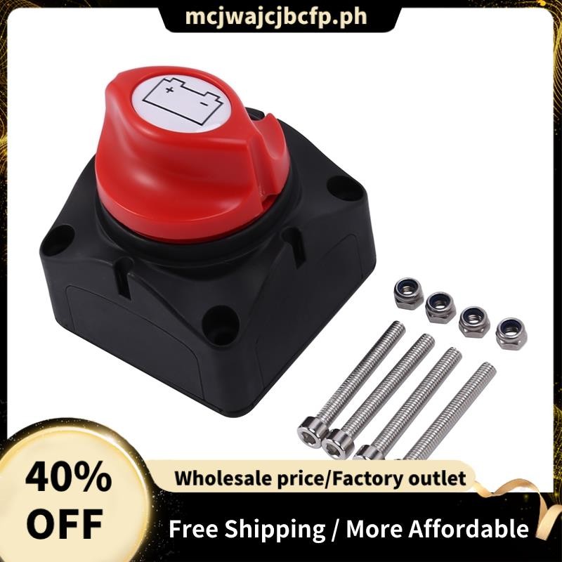Perfect 12V-48V Battery Disconnect Switch Battery Isolator Switch Cut ...