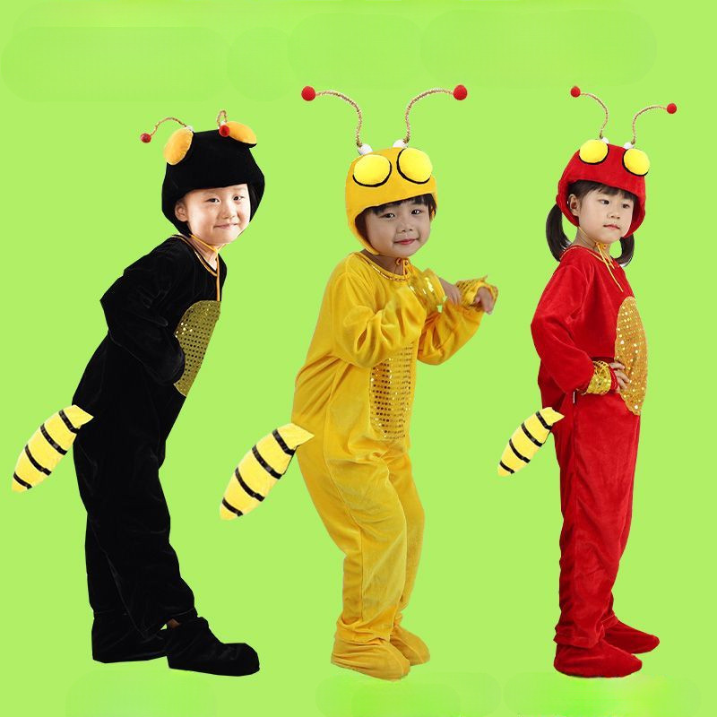 ஐ Ready Stock ஐ Children's Black Yellow Red Ant Performance Costume ...