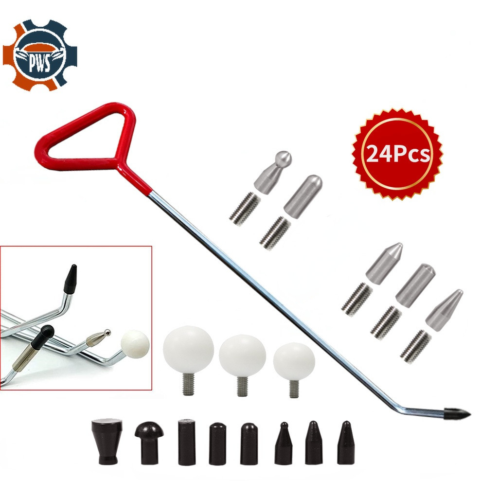 New Car Dent Repair Hooks Stainless Steel Push Rods, Auto Dent Removal ...