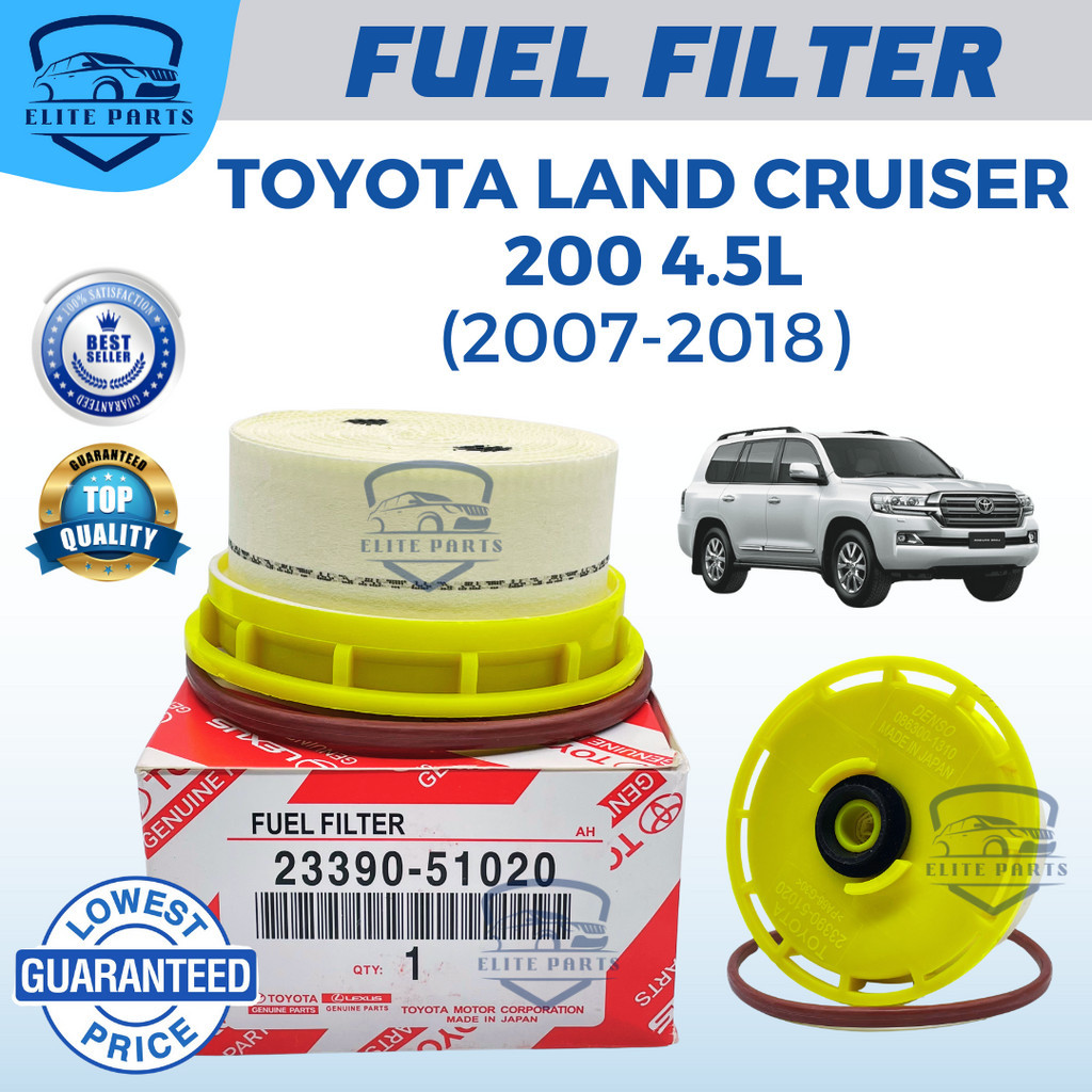 FUEL FILTER for TOYOTA LAND CRUISER 200 4.5L (2007-2018) (23390-51020 ...