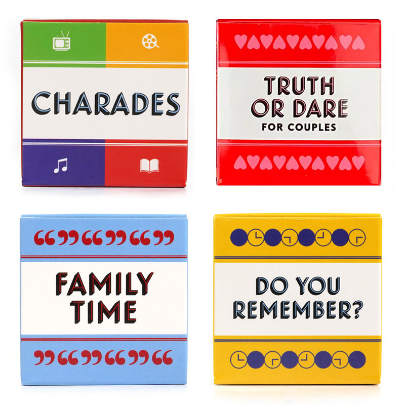 Mini Card Game Truth or Dare/Family Time/Charades/Do you remember? Fun ...