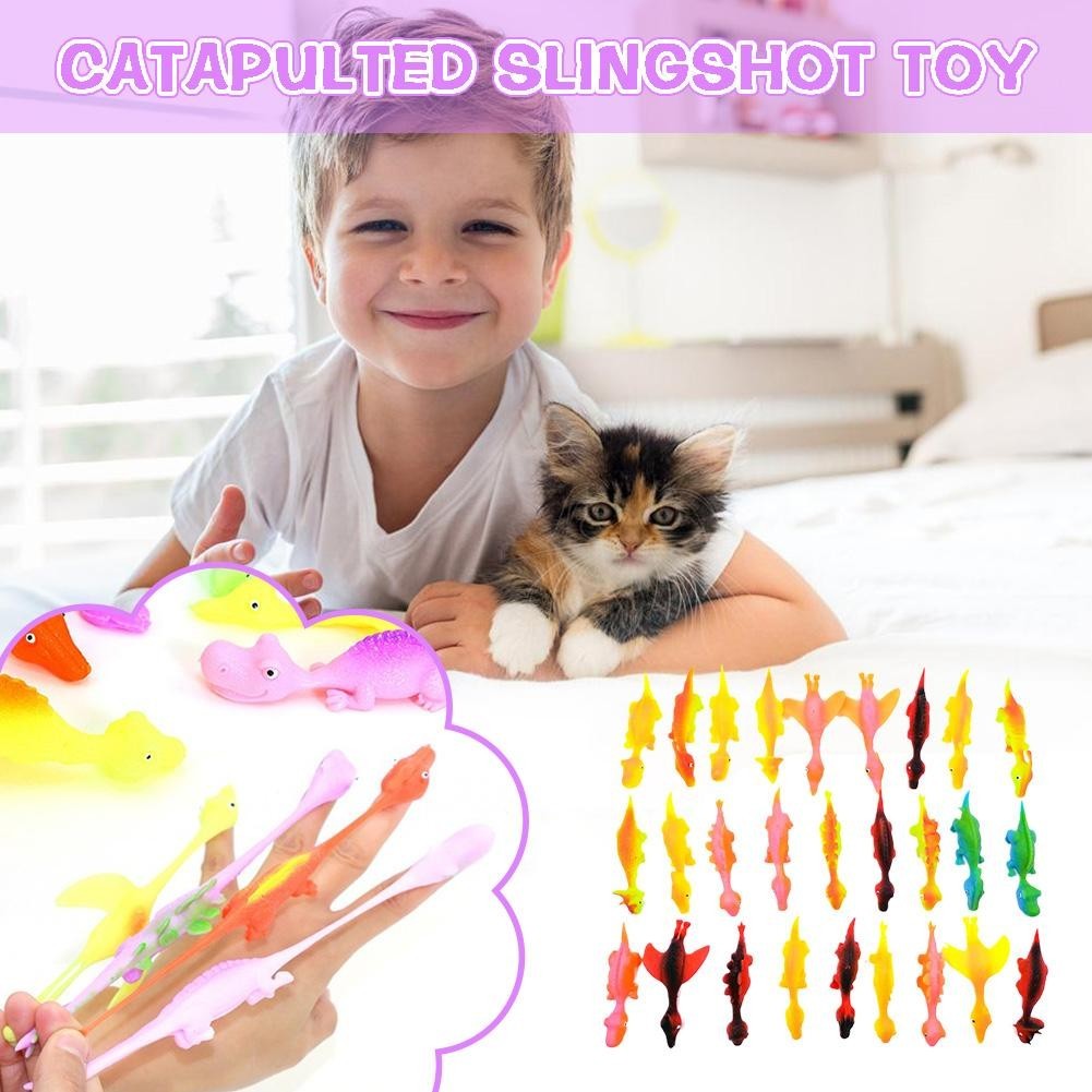Dinosaur Flying Finger Toy Dinosaur Catapult Toy Venting Animal ...