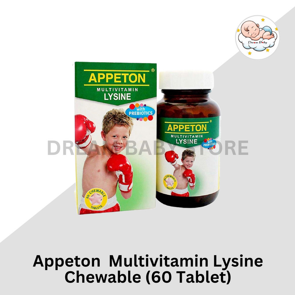 Appeton Multivitamin Lysine With Probiotics Chewable Tablet (60's ...