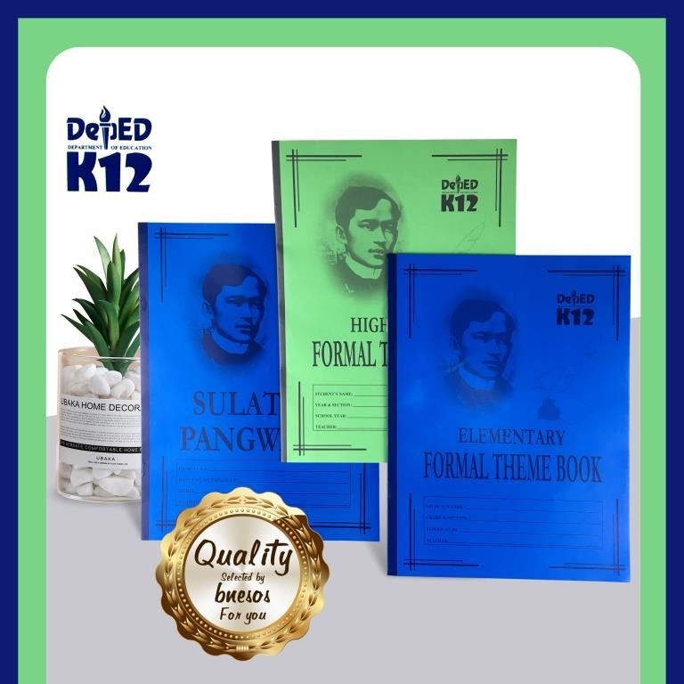 Sulating Pangwakas Elementary Formal Theme Book High Formal Theme Book ...