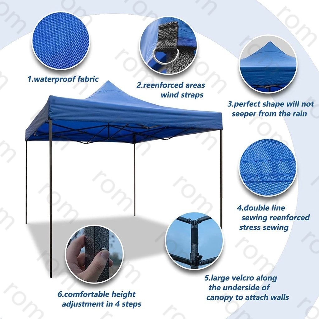 2x2 2x3 3x3 3x4.5M Retractable Tent Car Tent Outdoor Foldable Tent ...