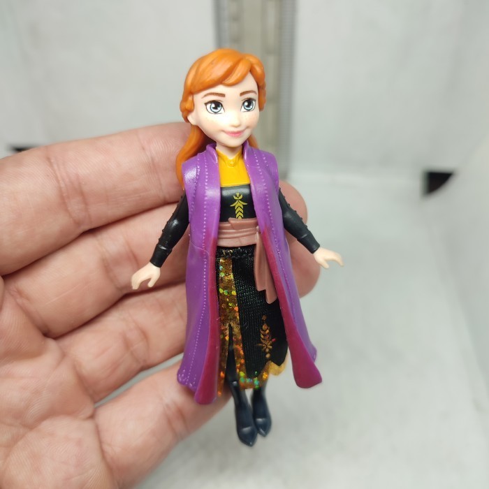 Mini Figure Disney Frozen 2 Princess Anna Original Mattel | Shopee ...