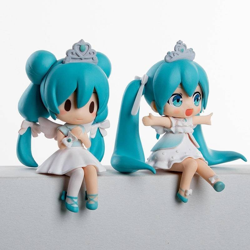 Hatsune Miku Action Figure Miku Collection Model blue Sakura Kawaiii ...