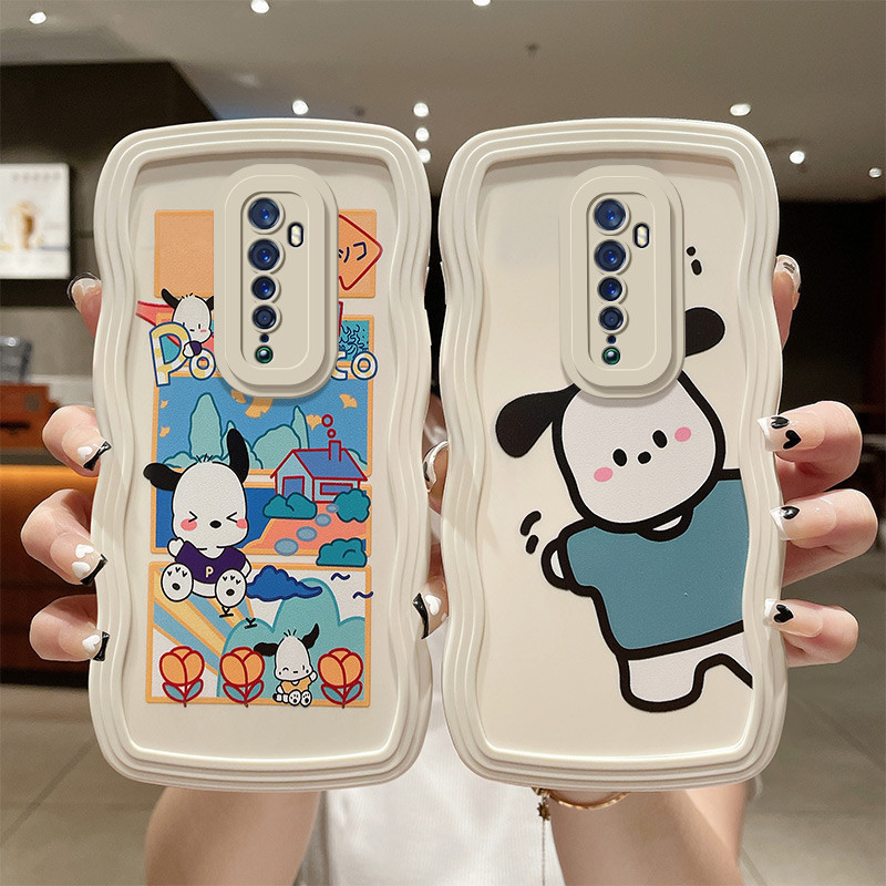 Case Oppo Reno 2F Oppo Reno 2Z tpu Big wave silicone couple phone case ...
