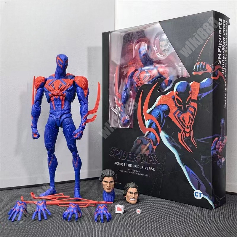 SpiderMan 2099 Across The Spider Verse Shf Miles Morales Gwen Stacy ...