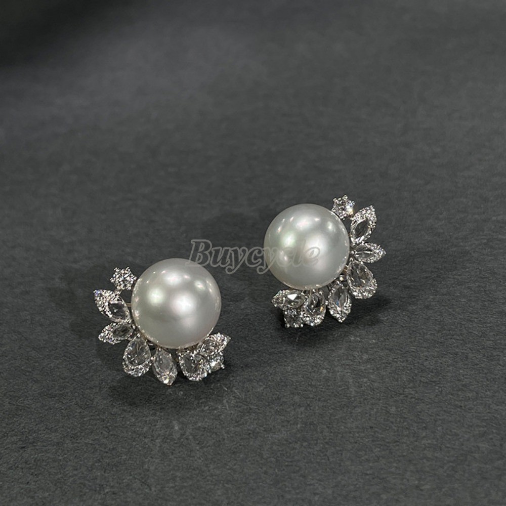 Fashionable Niche Full of Diamonds Sweet and Simple Imitation of Mo ...