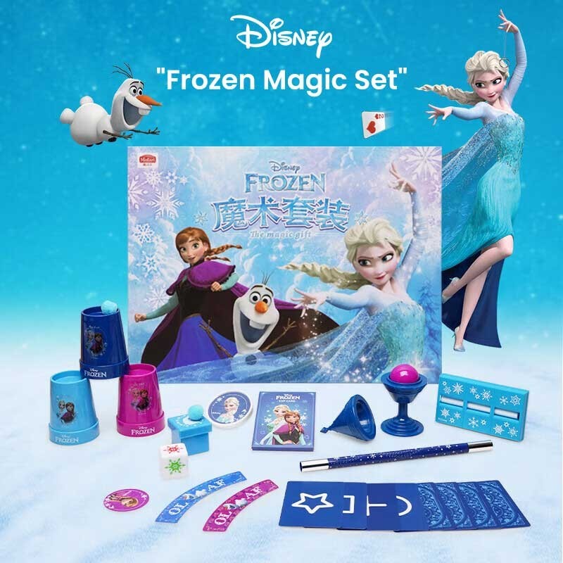 Disney Frozen Magic Props Mini Gift Box 8 in 1 Disney Children's Magic ...