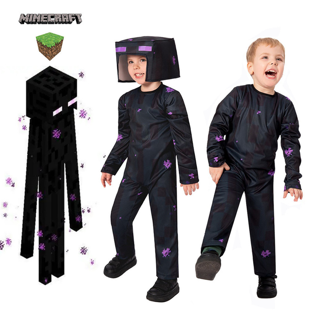 Halloween New Style Children cos Costume minecraft minecraft Ending Man ...