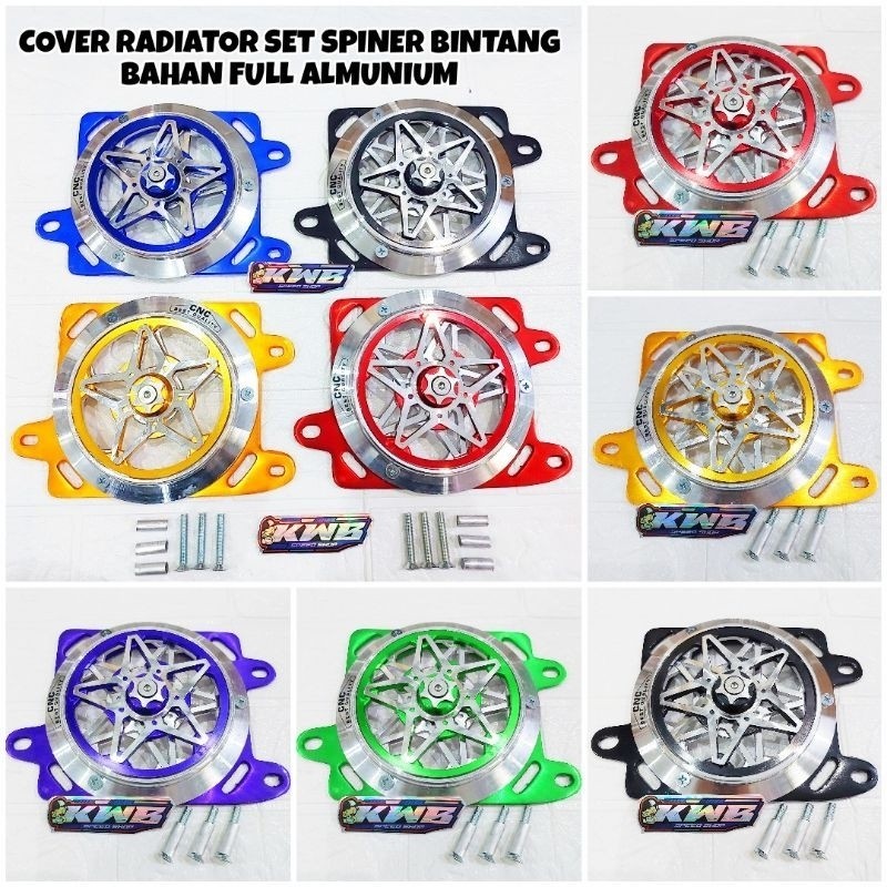 Radiator Cover set spinner spinner star honda vario 125 vario 150 / pcx ...