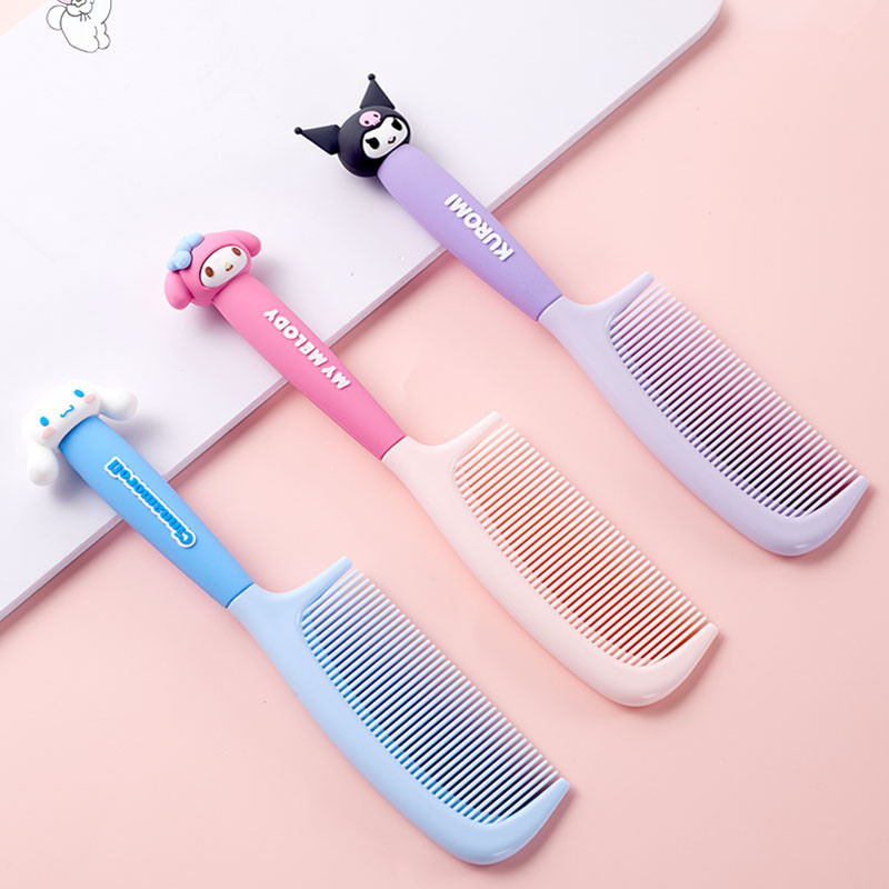 Sanrio Anti-Static Hair Comb Anime Kawaii Kuromi My Melody Student Cute ...