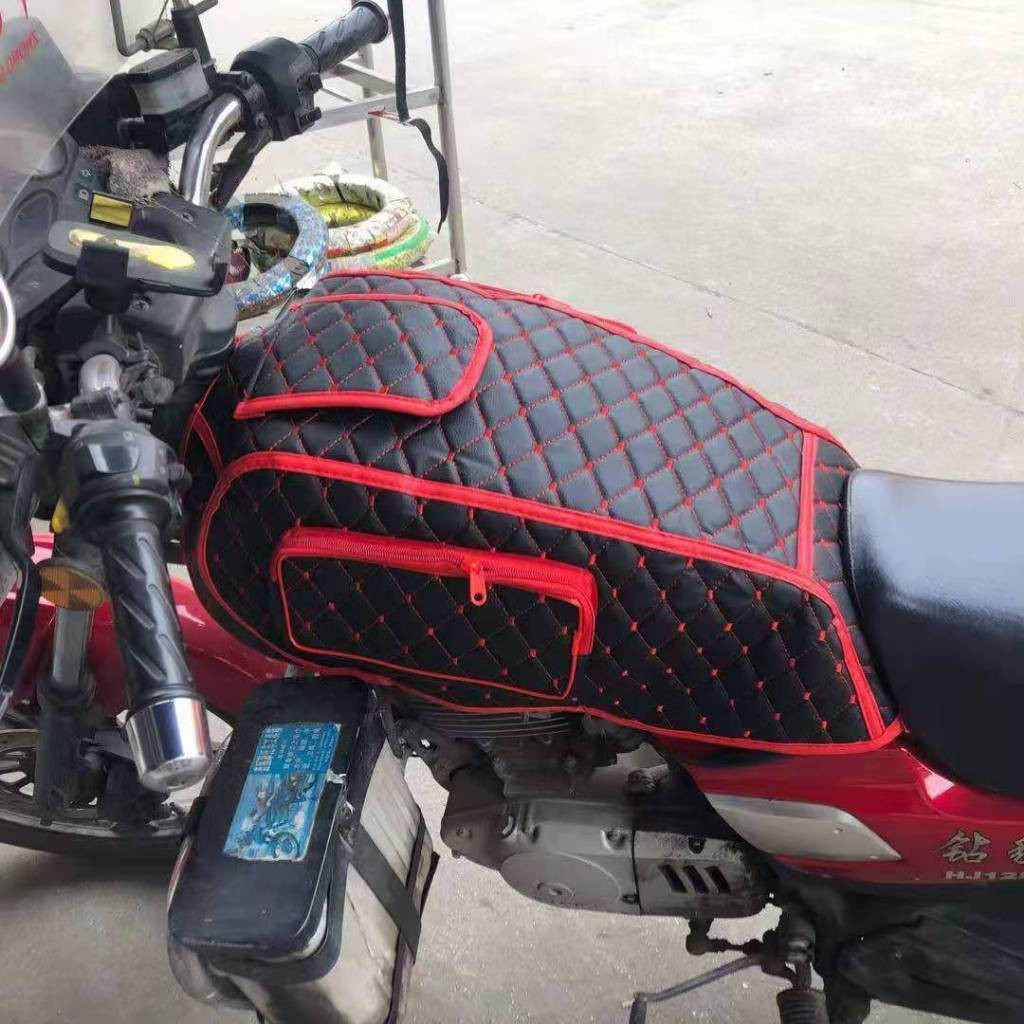 [ReadyStock]Leather Suitcase Fuel Tank Sleeve Fuel Pack Shipping ...