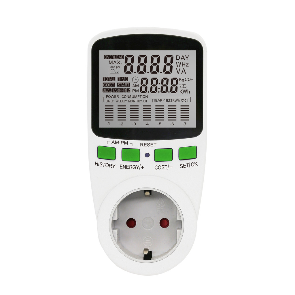 Billing Chart Metering Power European Standard Socket Common Style ...