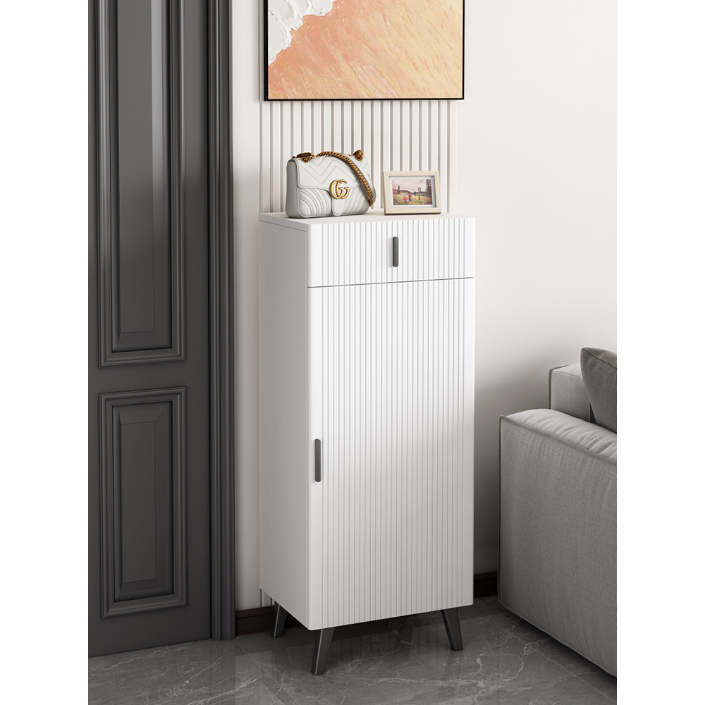 Entryway Shoe Cabinet Storage Single Door Shoe Rack Home Entrance ...