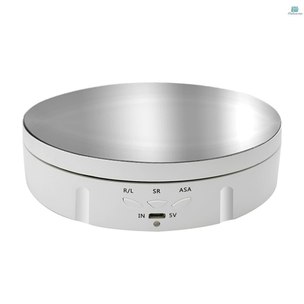 Macen 360° Electric Rotating Turntable USB Charging Rotating Display ...