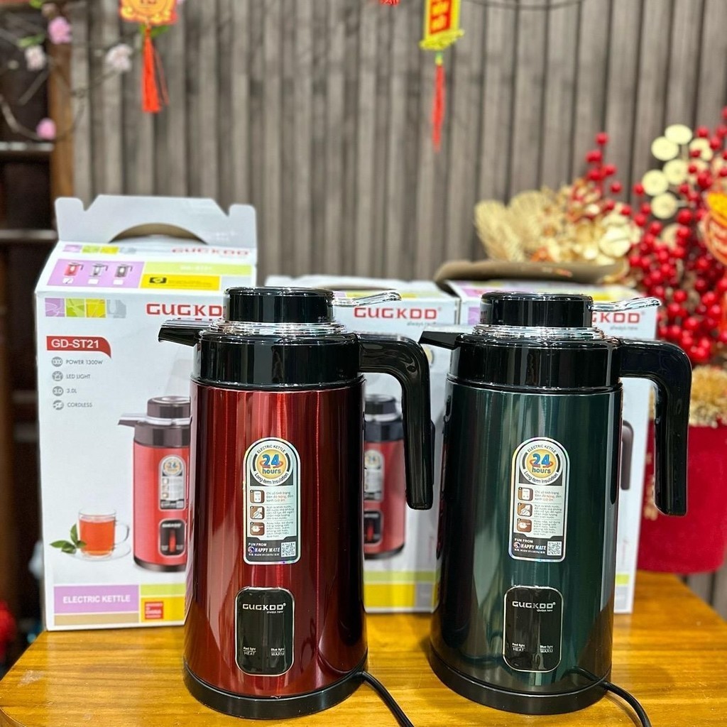 St21 Super Speed Kettle Keeps Warm 24h, 304 Stainless Steel Material, 2-layer Insulation ...