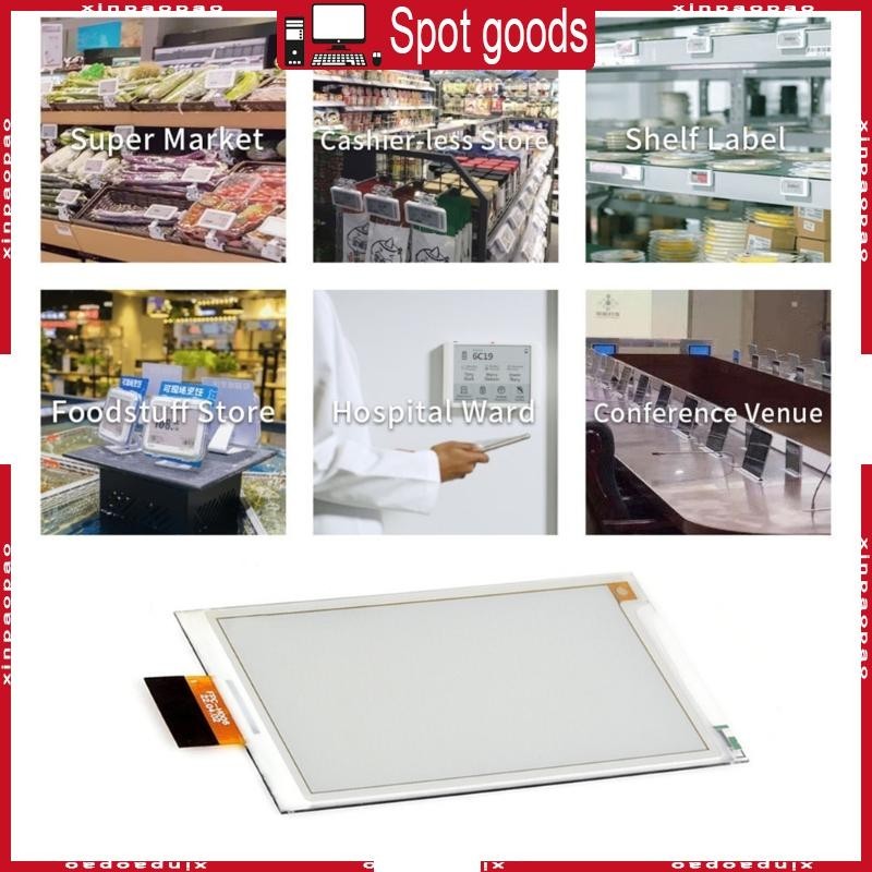 XI 6 Inch E-Paper Display Panel Module 3 3v 5V E-ink Electronic Screen ...