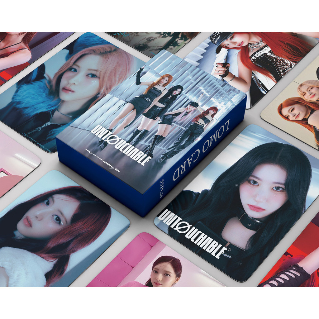 55pcs ITZY UNTOUCHABLE Lomo Cards New Album BORN TO BE BEST FRIENDS ...