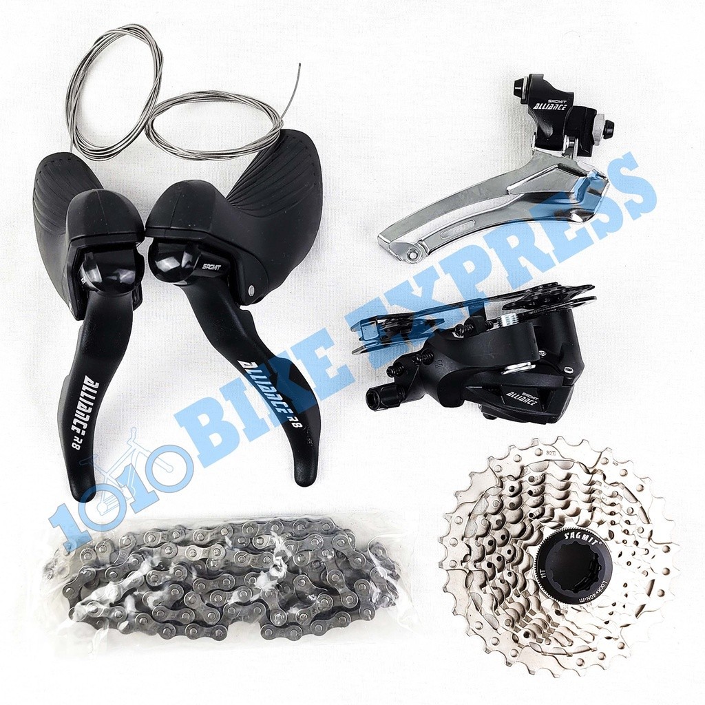 1010 BIKE EXPRESS Sagmit Alliance Groupset Upgrade Kit And Parts 2x8 Speed Sti Fd Rd | Shopee ...