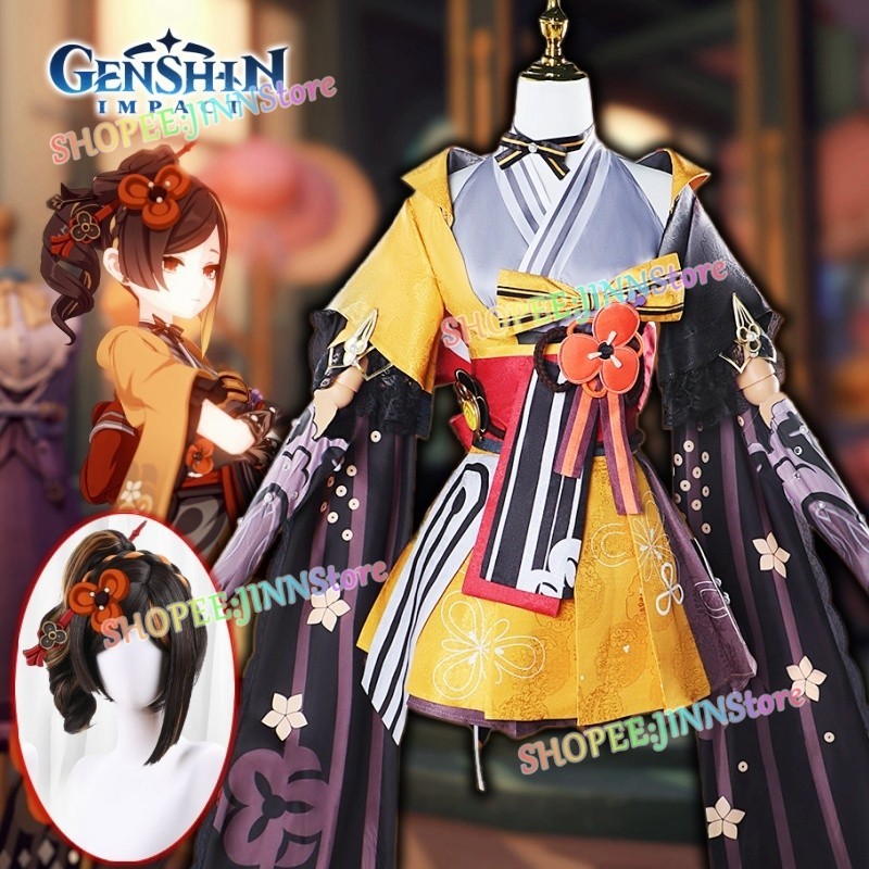 - JINN - Inazuma Fashion Designer Chiori Cosplay Costume GENSHIN IMPACT ...