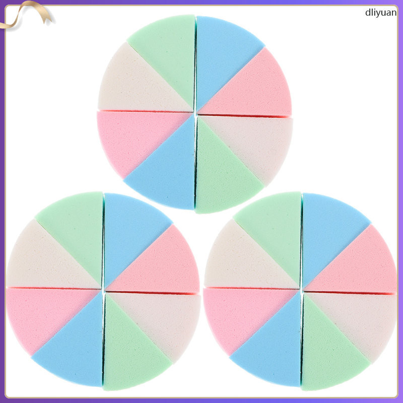 Latex Makeup Sponge for Women Tool Tools Pads Pressed Powder Triangular ...