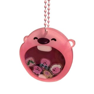 MARIO Loopy Keychain Pendant, Shake Music Rocking Toys Beaver Acrylic ...