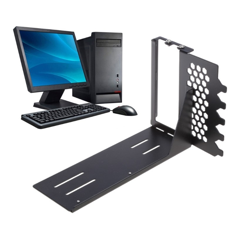 R* SXJ-B Vertical GPU Holder GPU Support Bracket Vertical GPU Mount ...