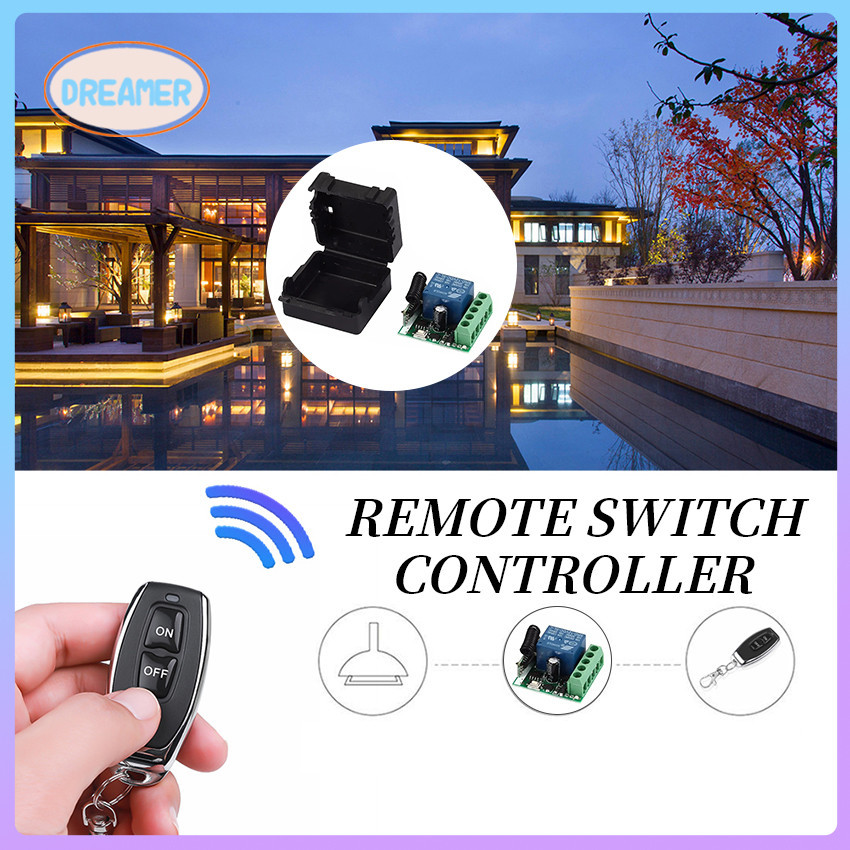 433Mhz RF Transmitter Multipurpose 12V 10A Receiver Transmitter Module ...