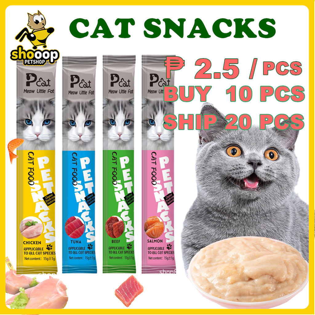[BUY 10 Ship 20]cat food pet snacks Cat kitten snacks cat treats fresh ...