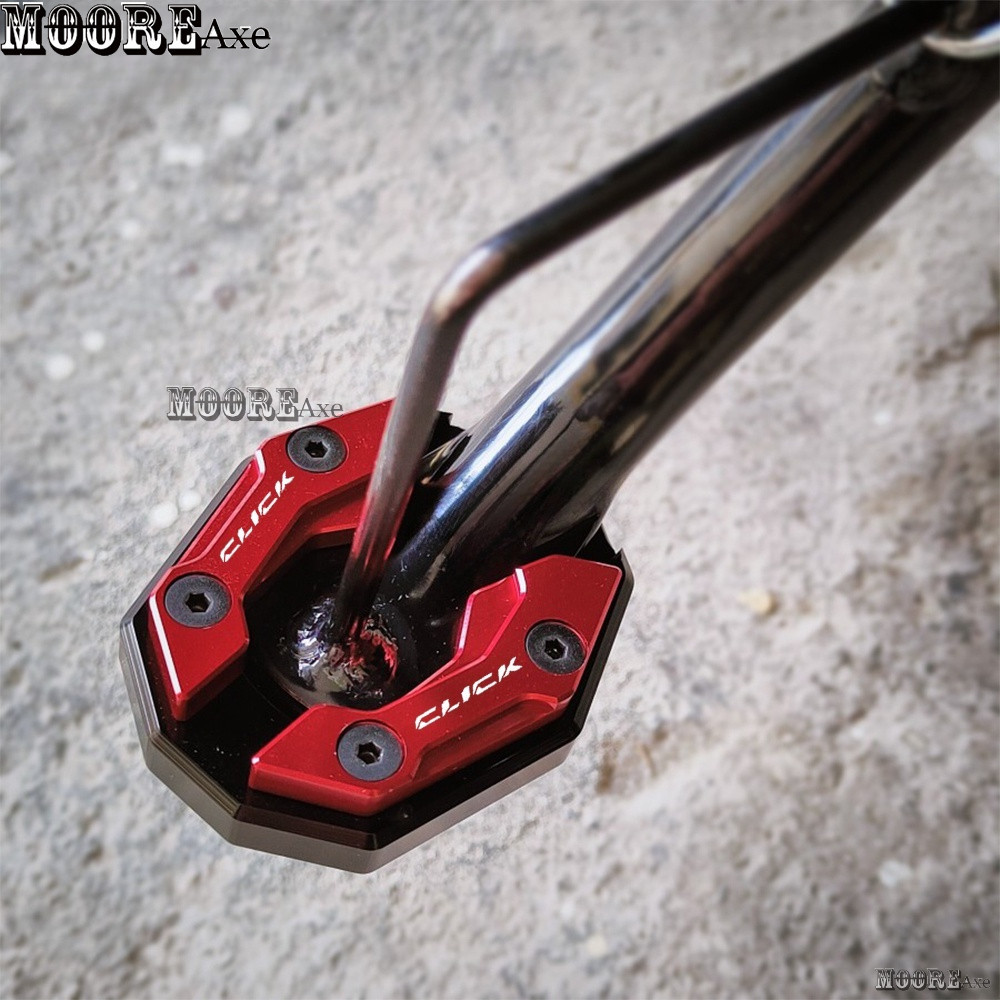 Hot! Mooreaxe Click Side Kickstand Extension Plate For Honda Click 125i ...