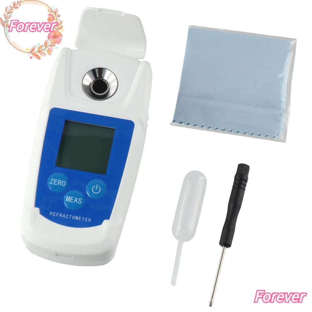 FOREVER Digital Brix Refractometer, 0-55% Brix ±0.2% Precision Brix ...
